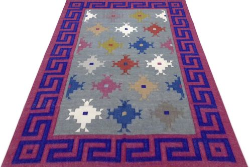 Shop washable cotton dhurrie rugs at best price for your living room